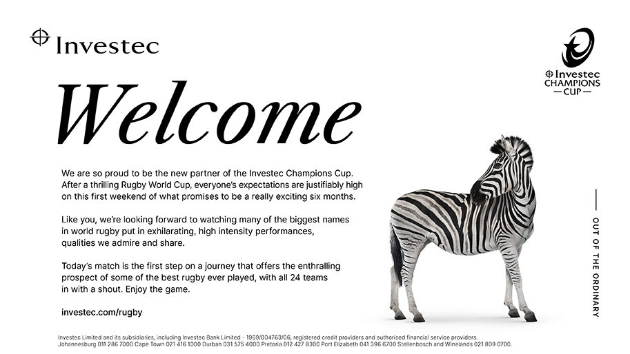Investec Champions Cup Match Day Programme - Vodacom Bulls